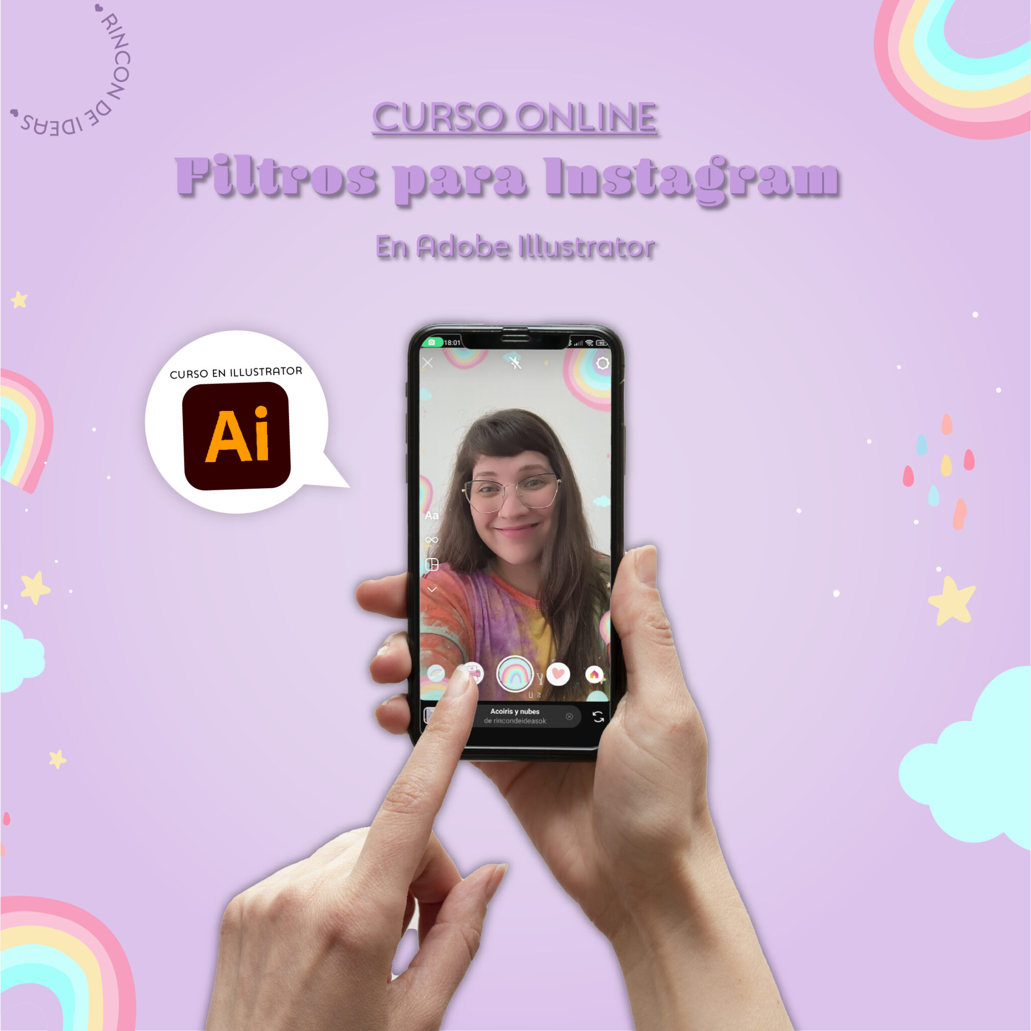 Curso de filtros básicos para Instagram en Illustrator – Rincón de Ideas