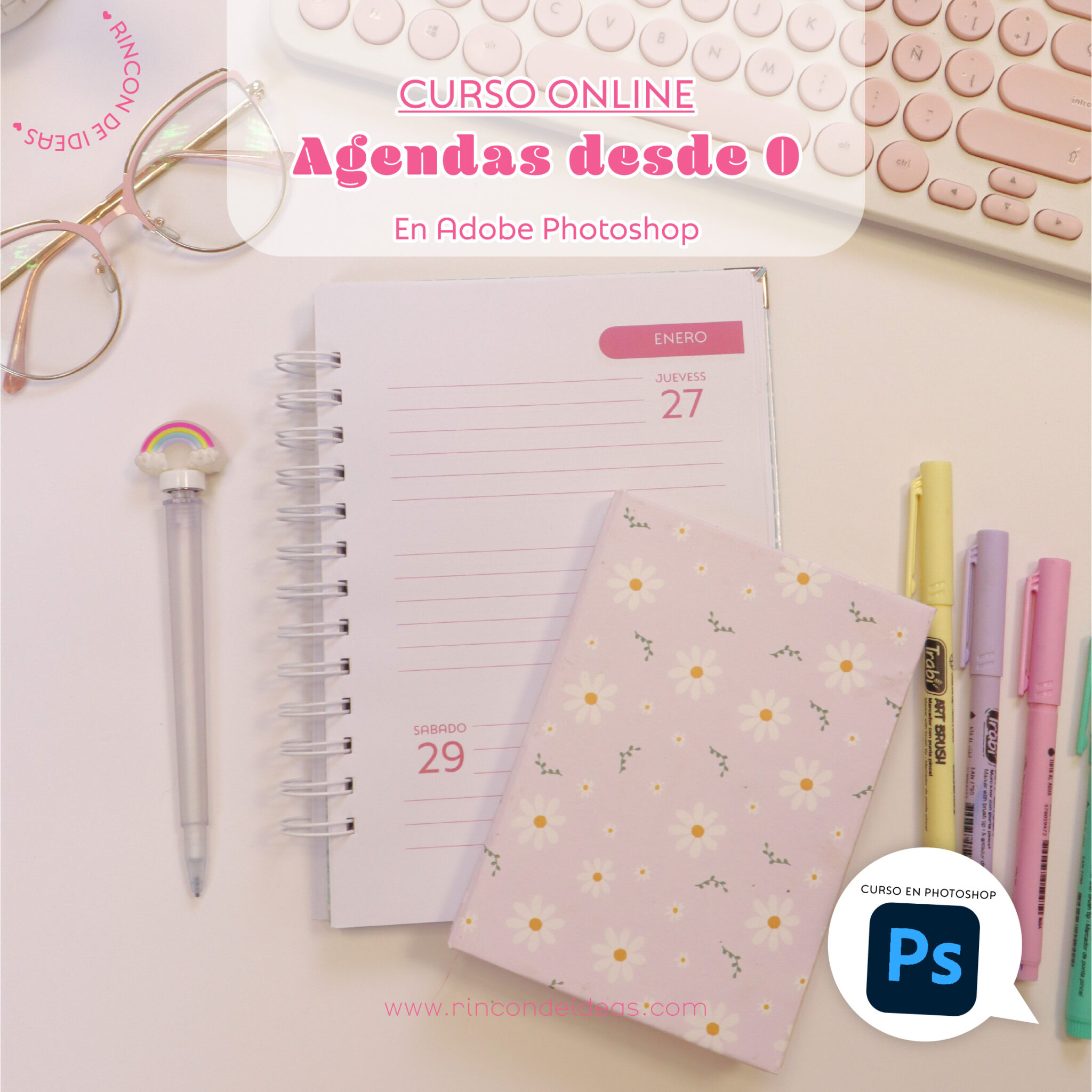 Caja para Agendas GRATIS – Rincón de Ideas