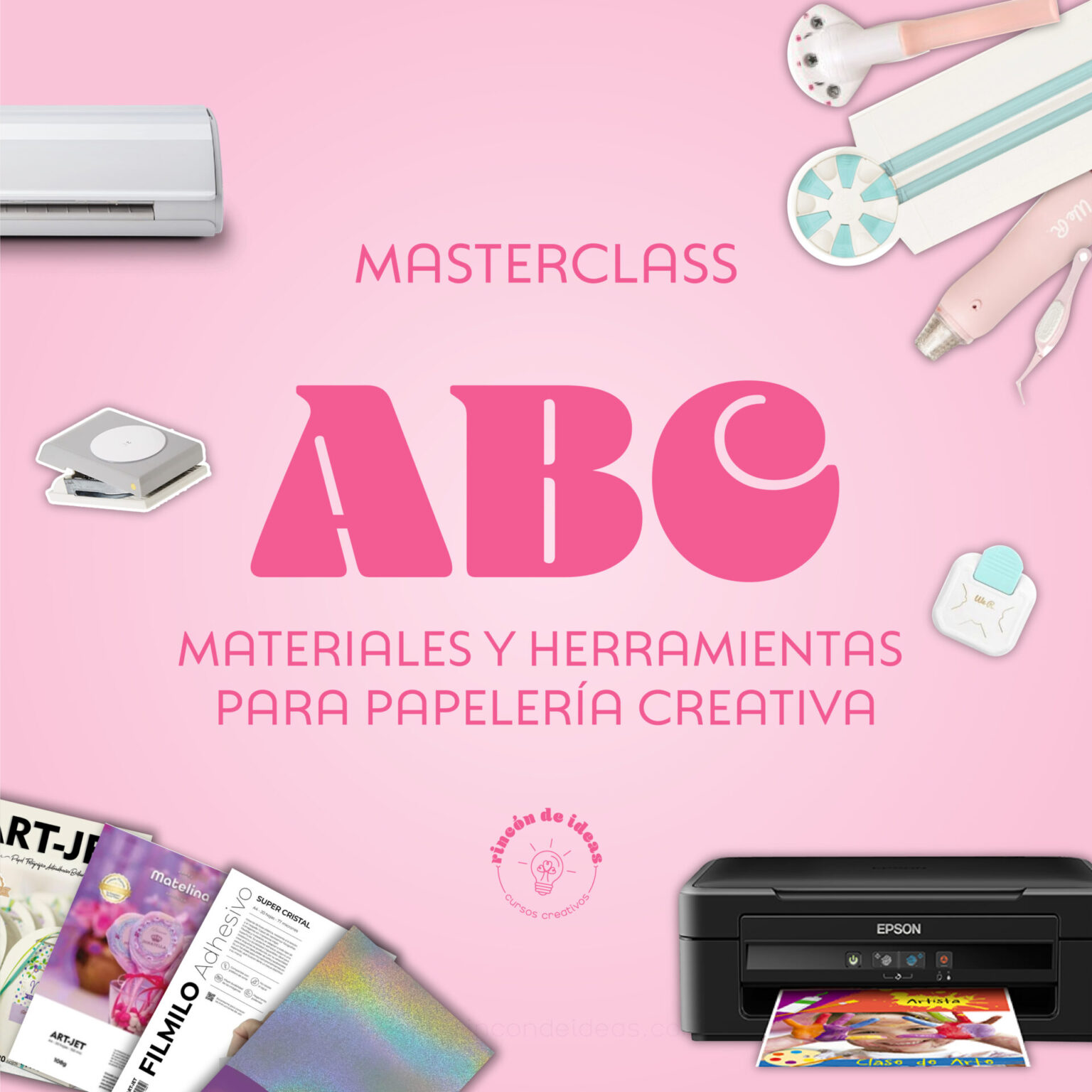 abc: Materiales y herramientas para papelería creativa – Rincón de Ideas